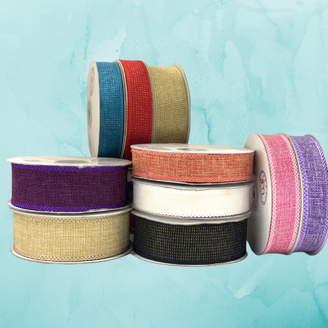 FAUX JUTE RIBBONS – RIBBONIZE